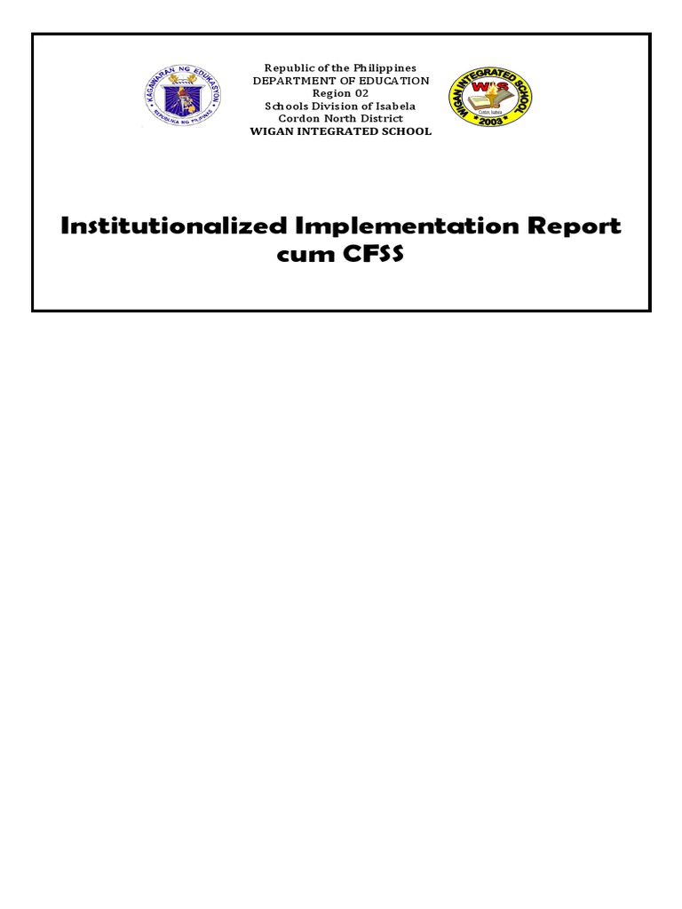 Child-Friendly School Curvey-CFSS | PDF | Learning | Children's Rights