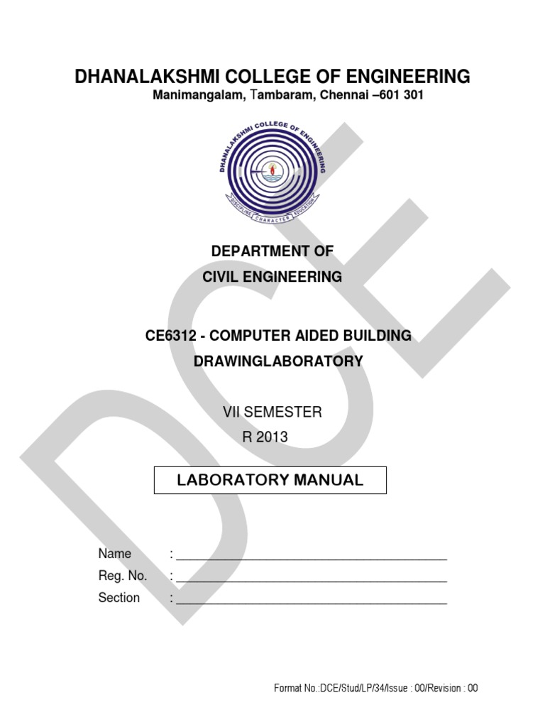 LM Ce6312 Cadd IV QB | PDF | Computer Aided Design | Auto Cad