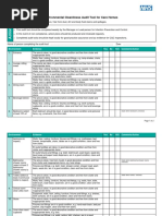 AORN Sample Cleaning Checklist Includes or and Pre and Postop | PDF ...