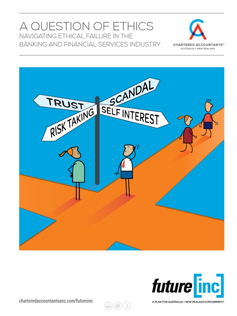 A Question of Ethics | PDF | Too Big To Fail | Hbos