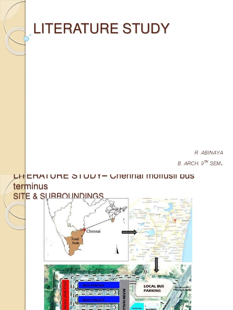 Literaturestudy Chennai CMBT | PDF | Transport