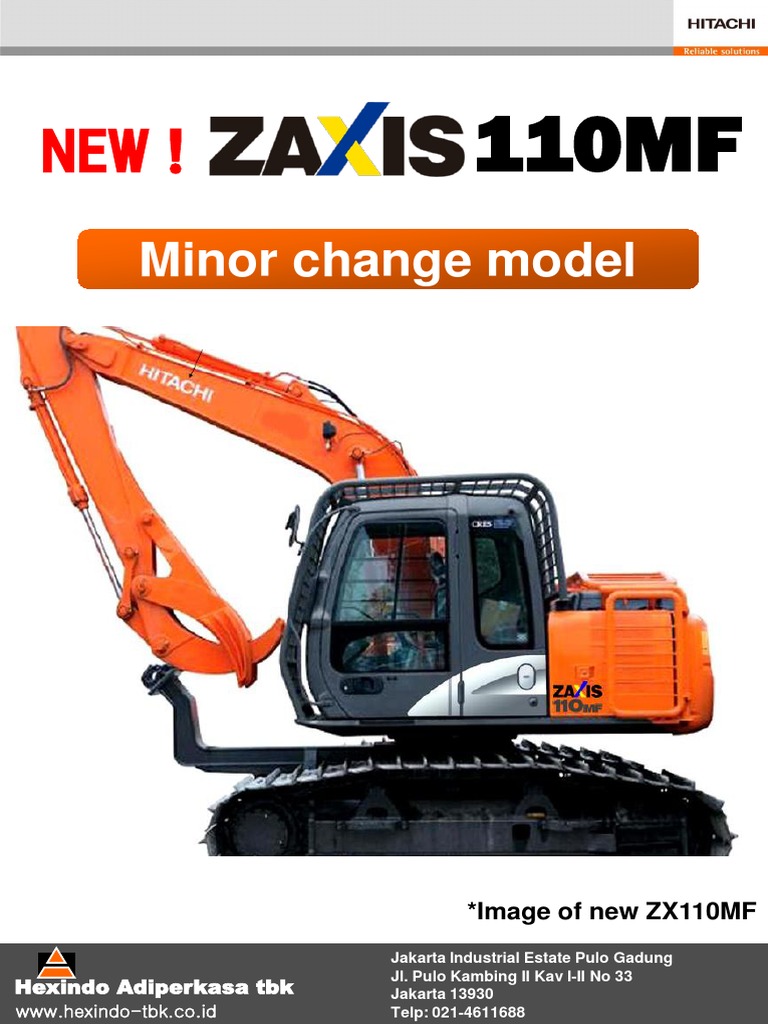 Introducing the Enhanced ZX110MF Compact Excavator: Improved Cooling ...