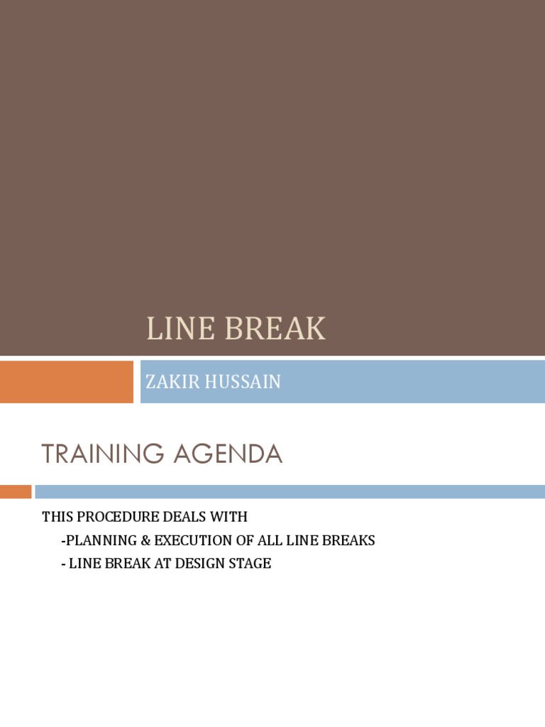 Line Break | PDF | Personal Protective Equipment | Valve