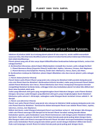 Gambar dan Penjelasan Planet Tata Surya | PDF