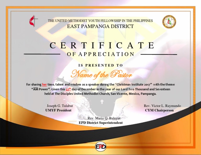 Certificate Format | PDF