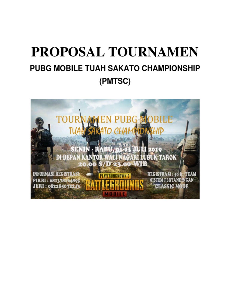 Proposal Pubg | PDF