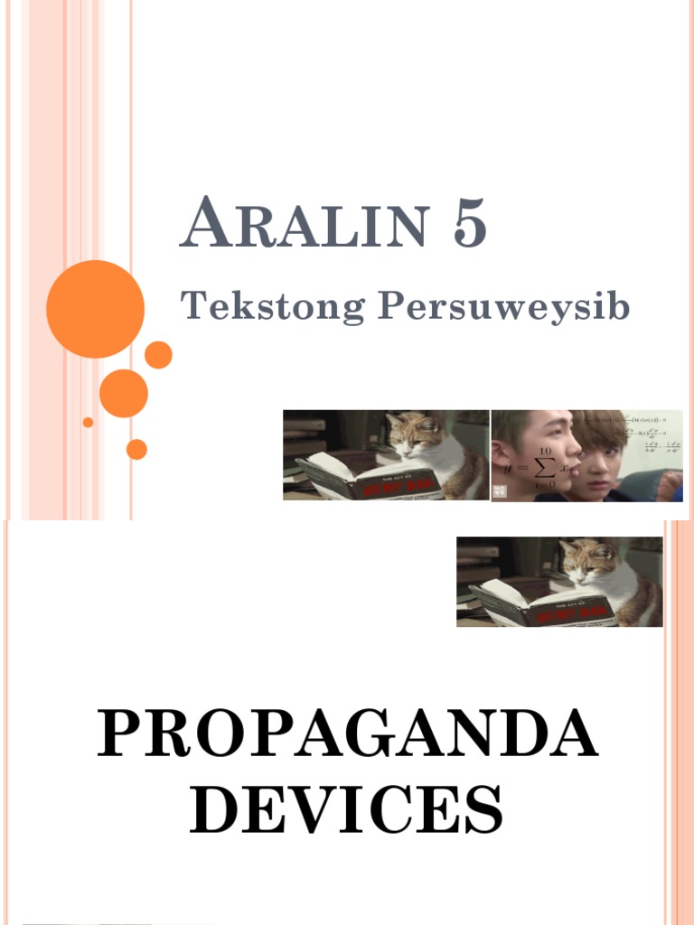 Propaganda Devices | PDF