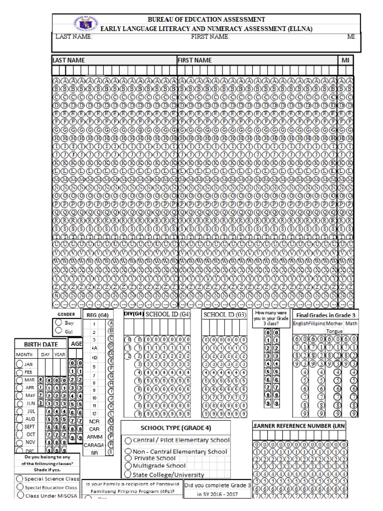 Ellna Name Grid | PDF
