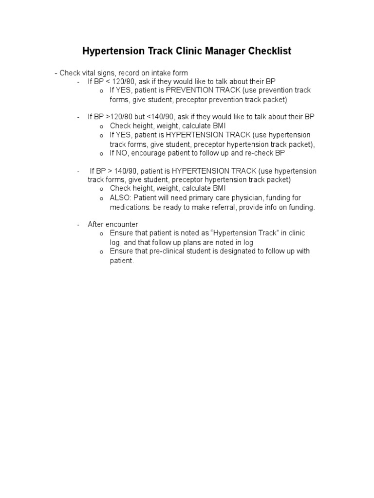 Hypertensi Form | PDF | Hypertension | Medicine