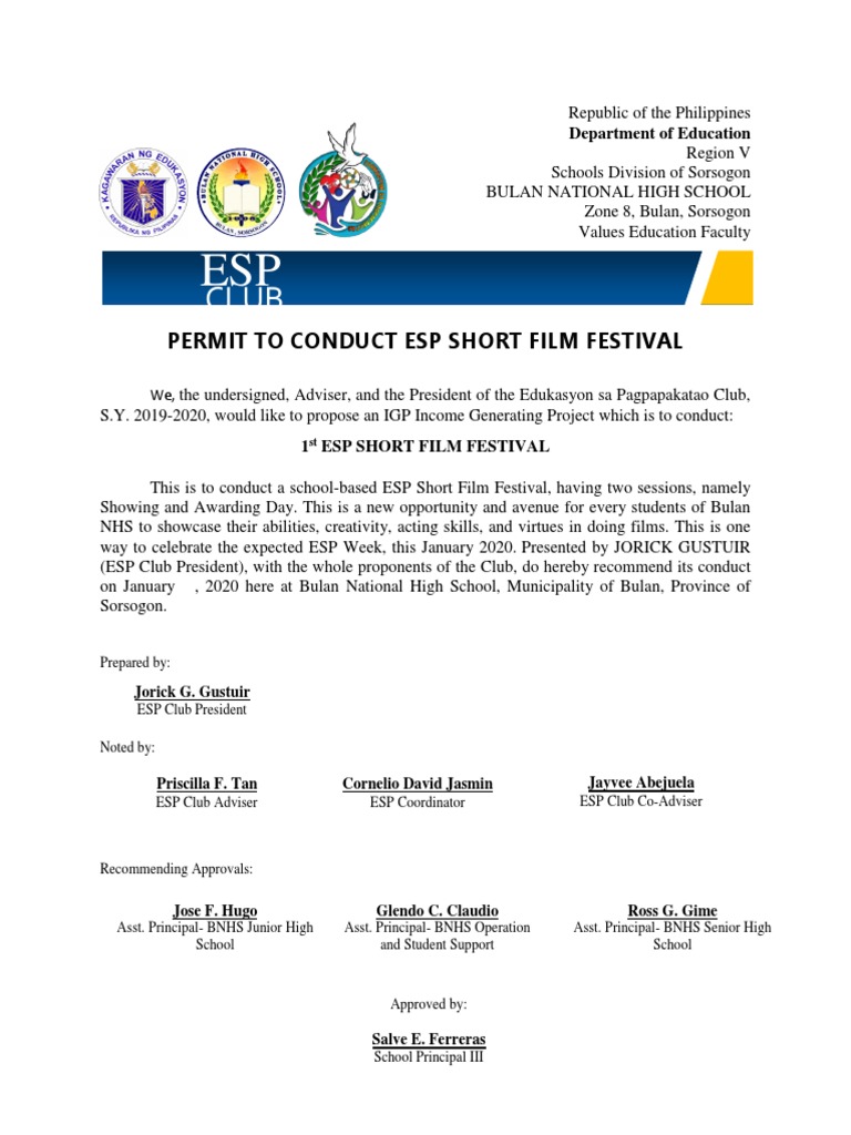 Permit ESP SFF | PDF