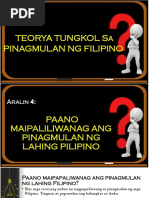 Mga Sinaunang Tao Sa Pilipinas | PDF