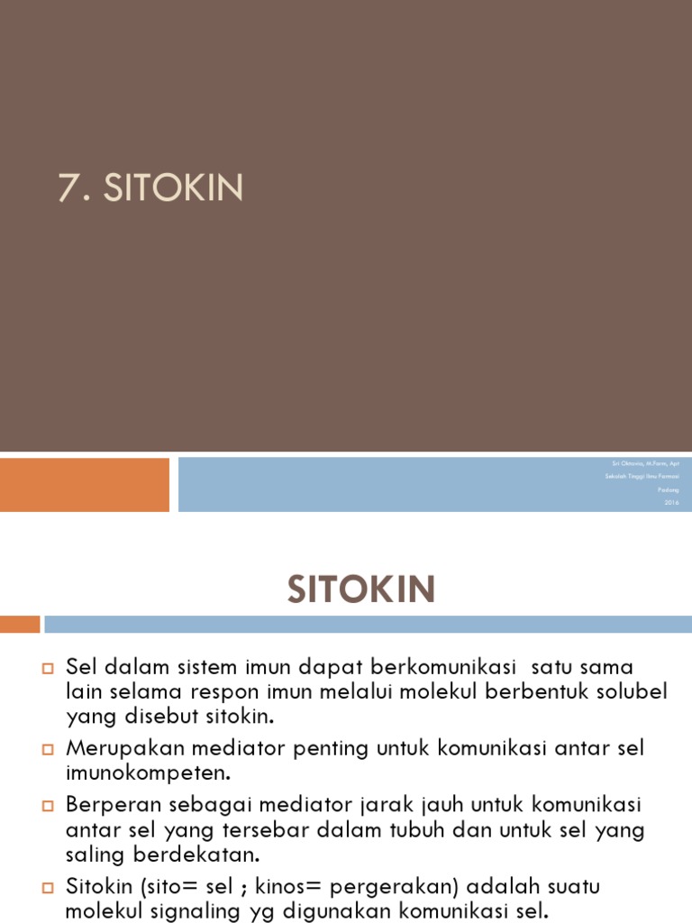Sitokinin | PDF