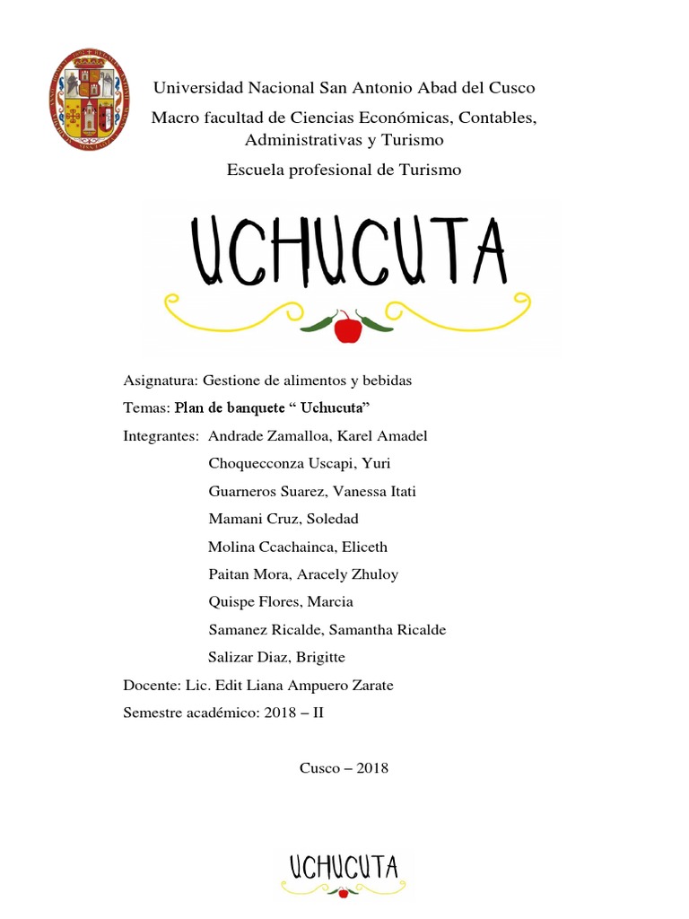Uchucuta | PDF | Quinua | Comida y bebida