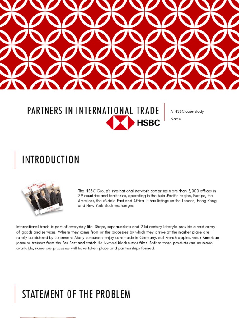 Partners in International Trade: A HSBC Case Study | PDF