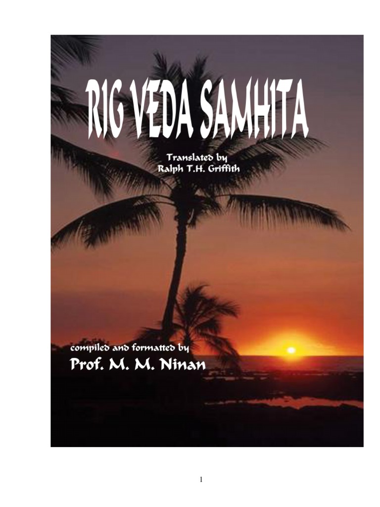 Rig Veda | PDF | Vedas | Hindu Mythology