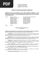 Barangay Protection Order Sample | PDF | Justice | Public Law