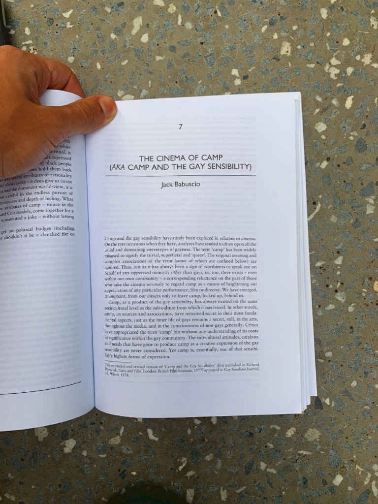 Jack Babuscio - Camp | PDF