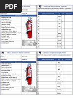 Formato Inspeccion de Extintores | PDF
