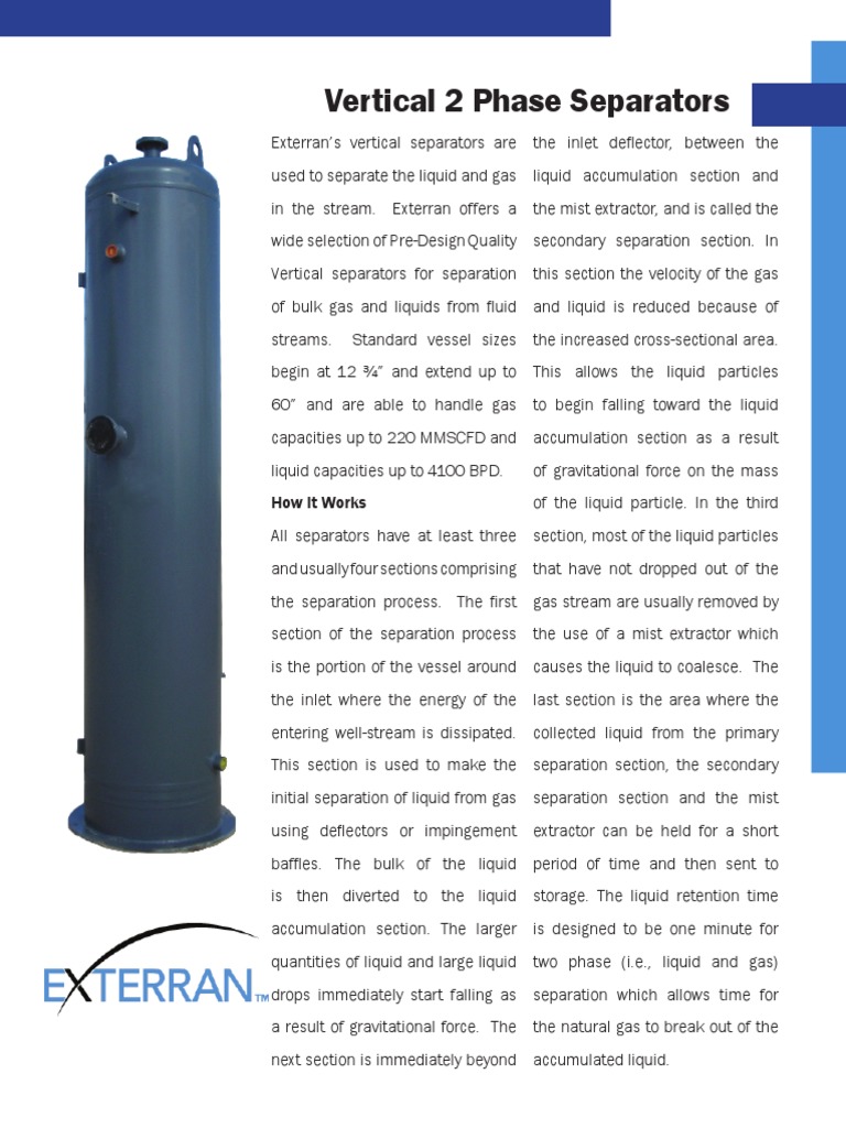 Vertical 2 Phase | PDF | Chemical Process Engineering | Mechanical ...