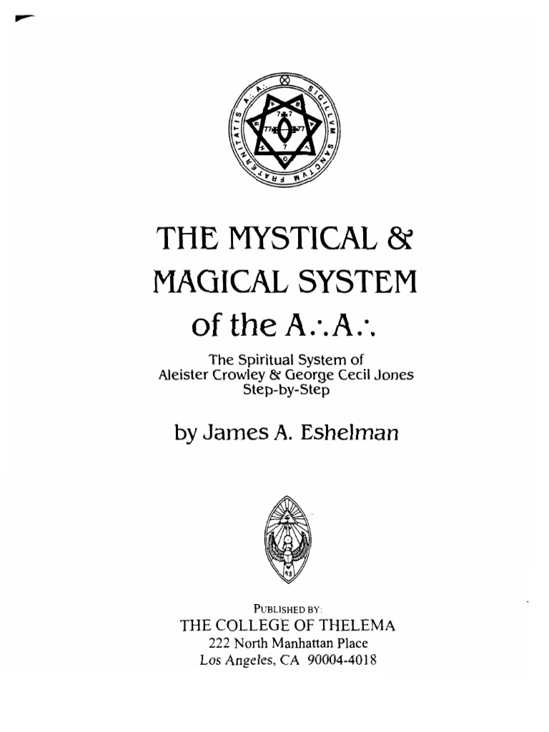 A A The Mystical and Magical System of The Aa PDF | PDF