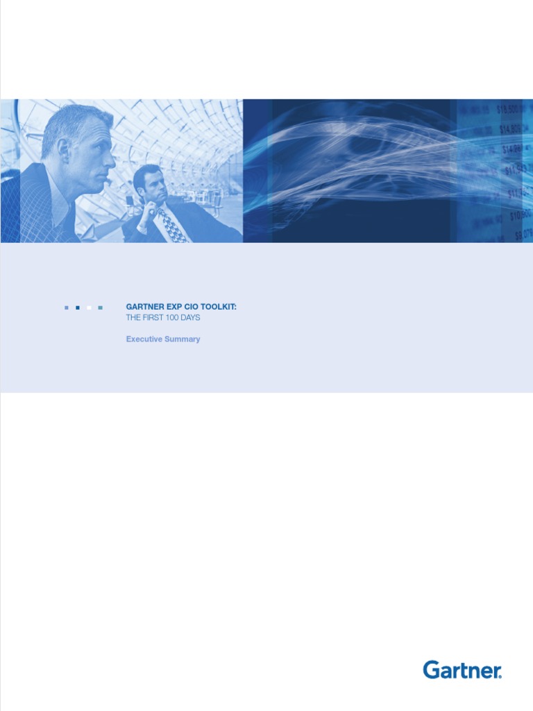 2006 CIO Toolkit What To Do in The First 100 Days of Your New Job ...
