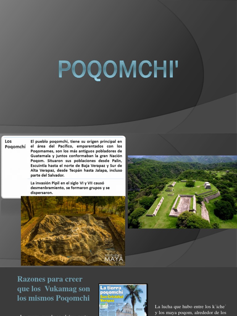 Los Poqomchí' | PDF