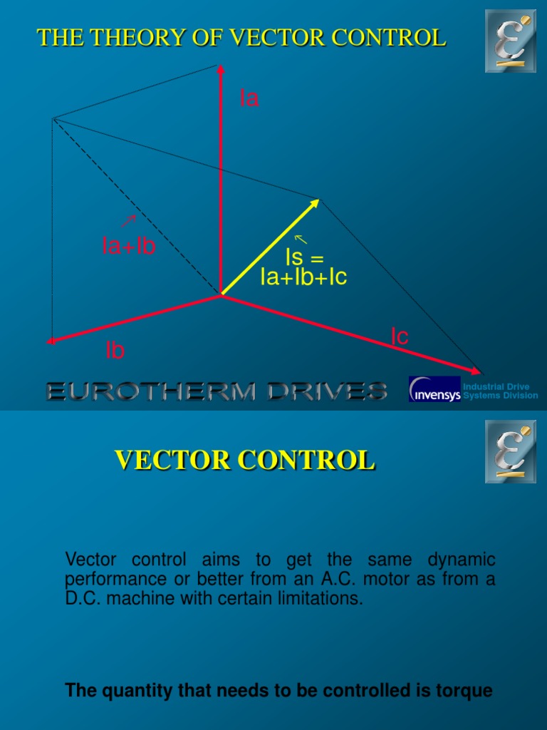 Theory of Vector Control | PDF | Electric Motor | Magnetic Devices