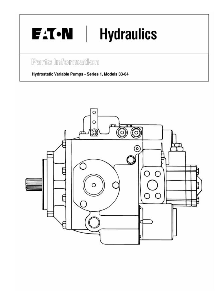 Eaton 54 Series Pump Parts | PDF