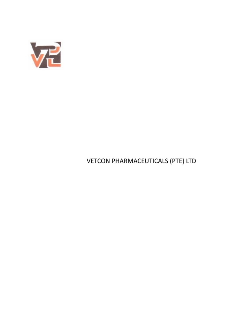 Vetcon Pharmaceuticals (Pte) LTD | PDF