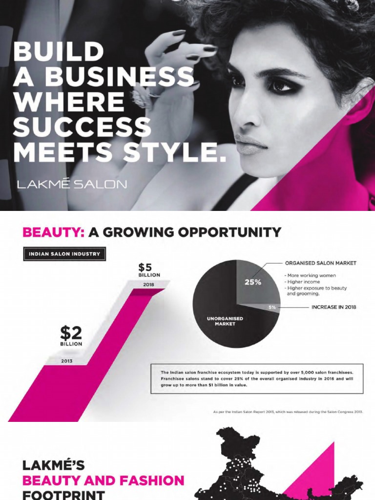 Lakme Franchisee Brochure | PDF