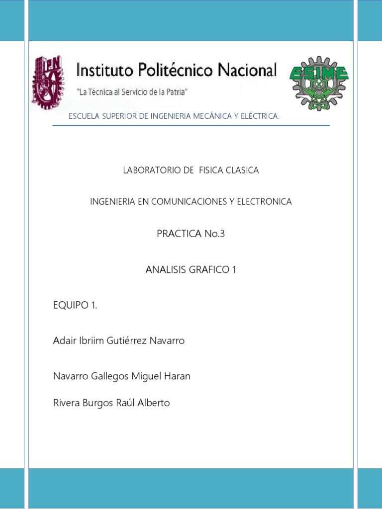Practica Fisica 1 | PDF | Gráfico | Física