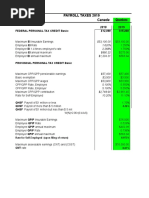 NPI 444796 Rate Sheets 2025 ENG Web - 1 | PDF | Provinces And ...