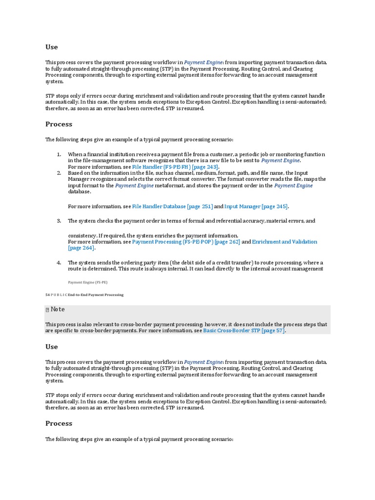 End-to-End Payment Processing Workflow in Payment Engine: From Data ...