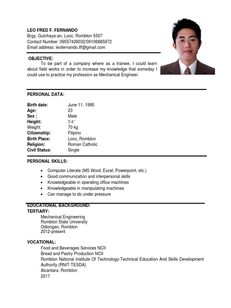 Leo Fred F. Fernando | PDF