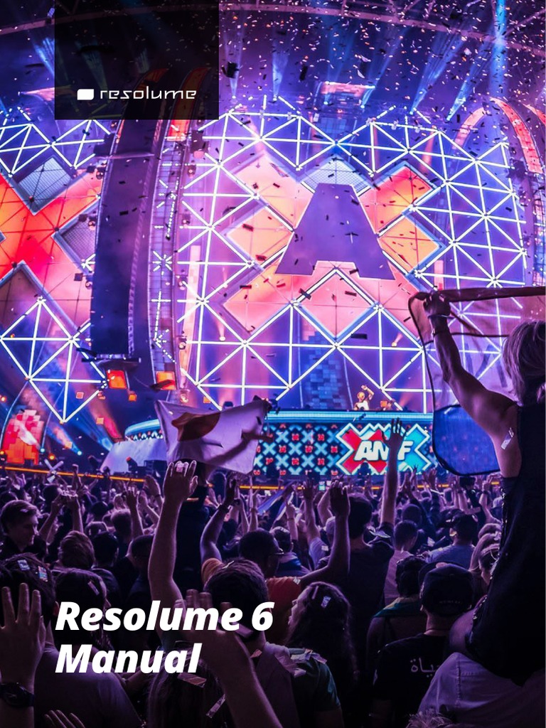 Resolume Manual | PDF | Frame Rate | Computer Monitor