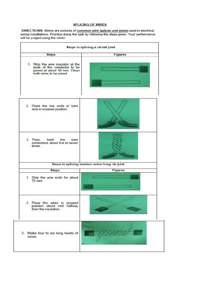 Splice Steps | PDF