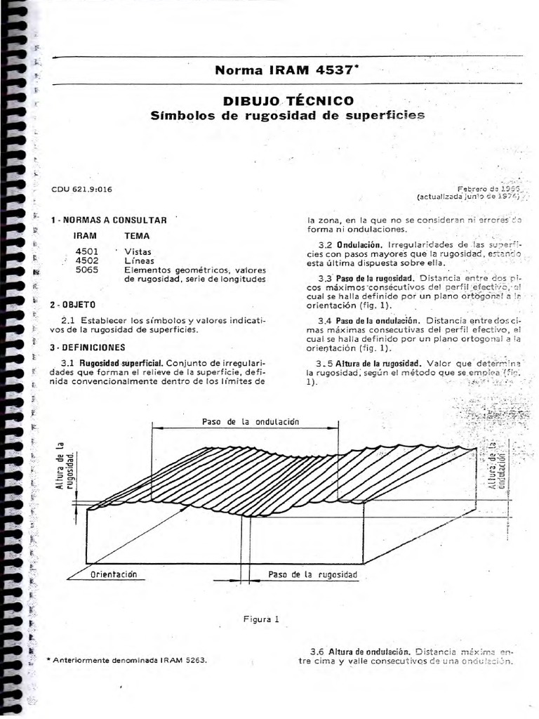 [IRAM_4537]_Simbolos_de_rugosidad_de_superficies.pdf | Naturaleza ...