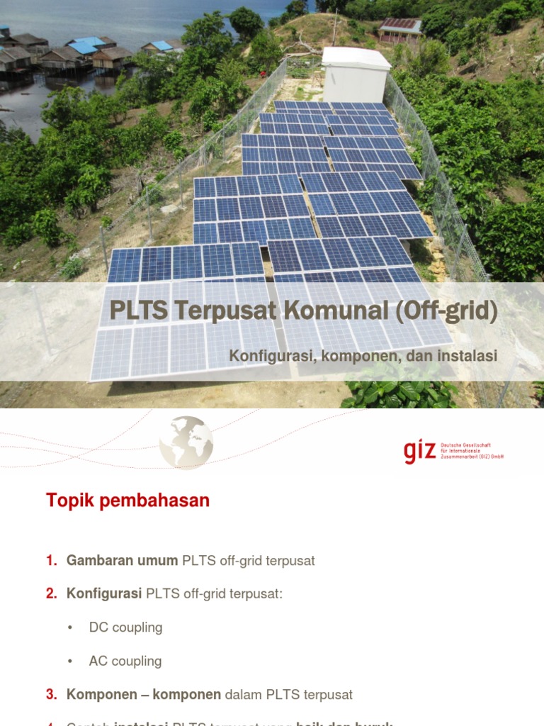 3 PLTS Komunal Pedesaan | PDF