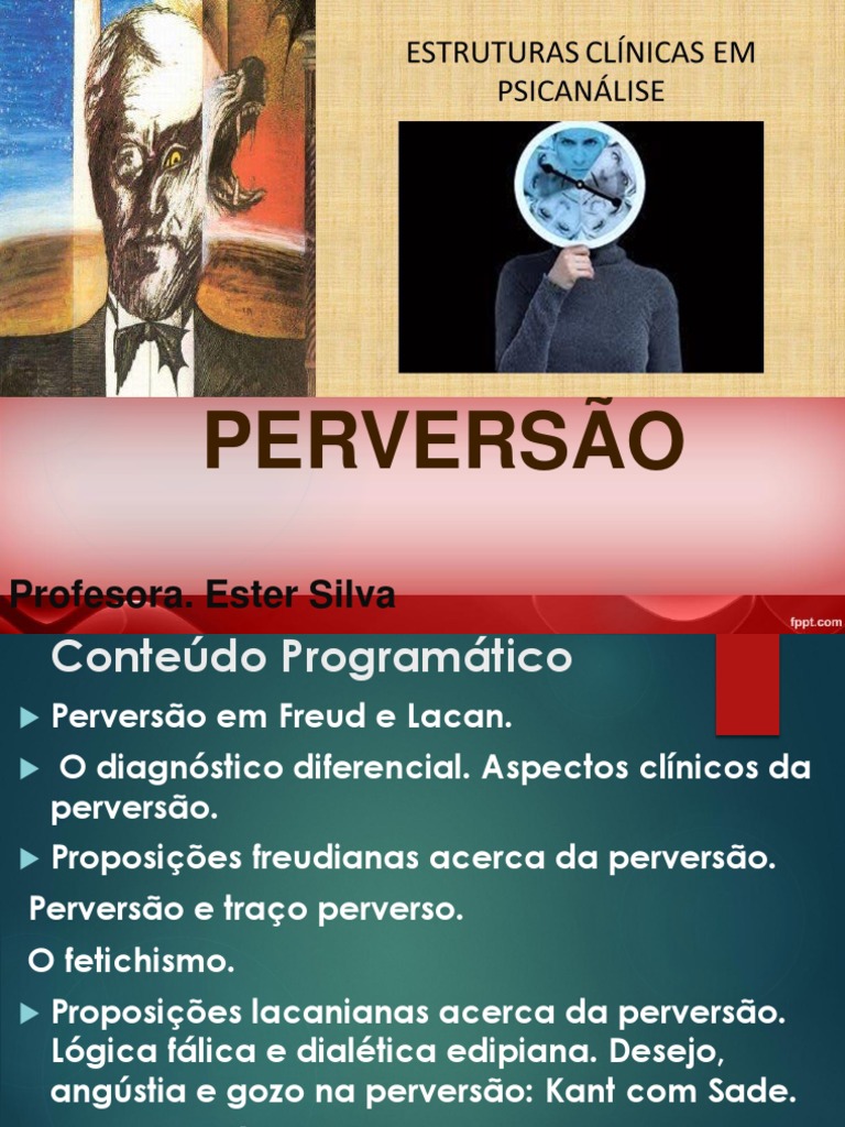 Estruturas Clínicas da Perversão | PDF | Psicanálise | Sigmund Freud