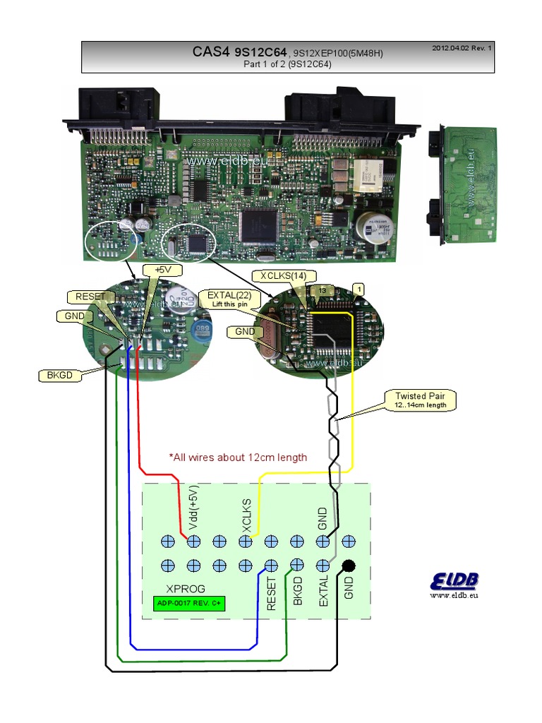 BMW Cas 4 9s12c64 | PDF | Manufactured Goods | Electrical Engineering