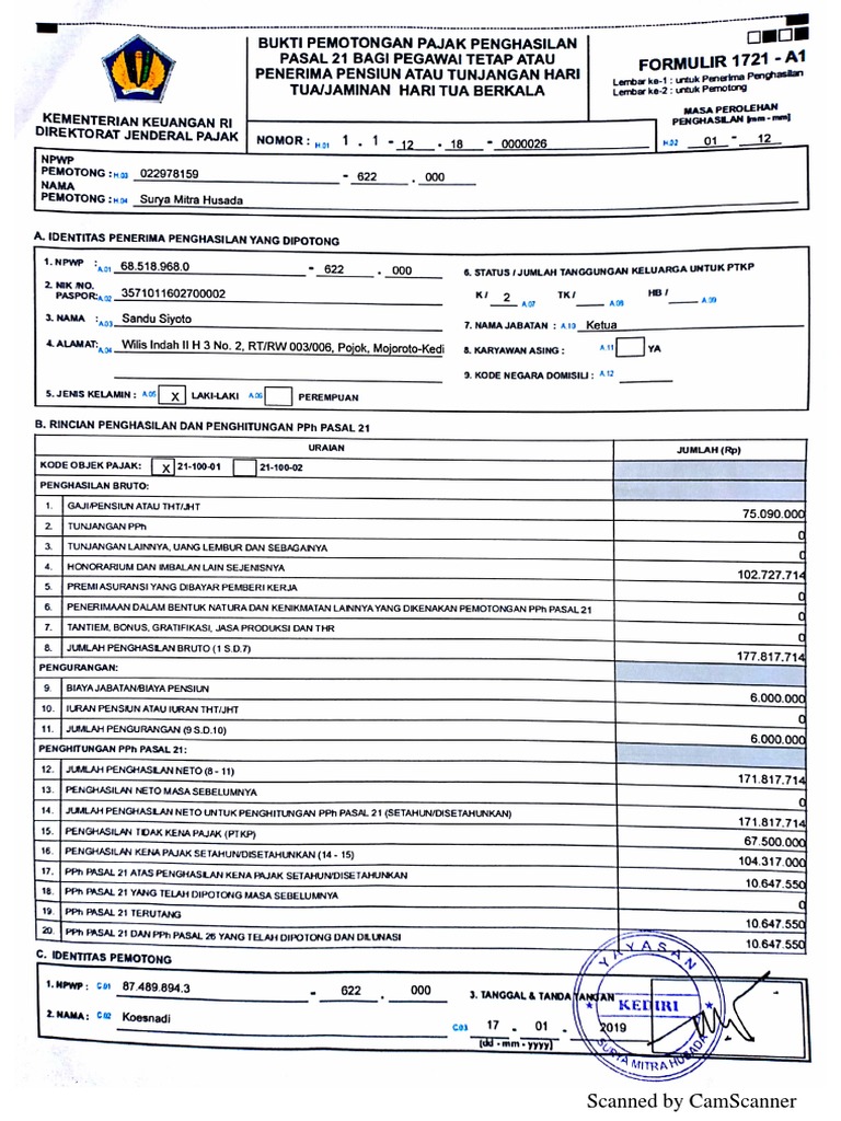 Panduan Pajak Tahunan 2023 | PDF