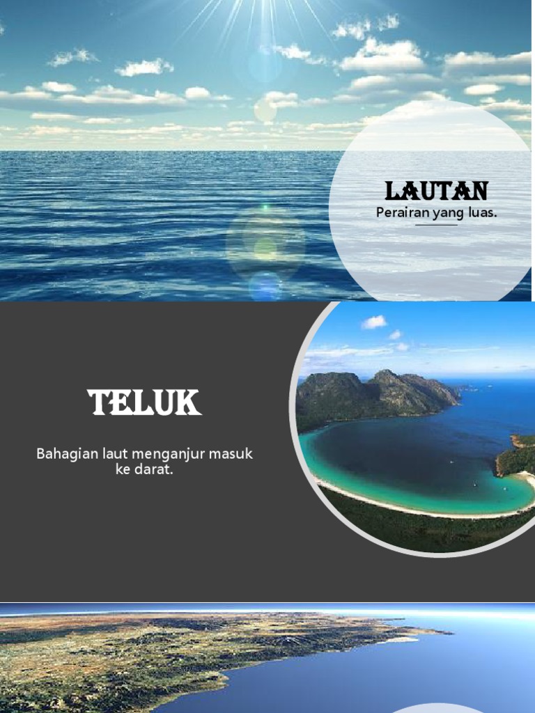 Laut, Selat, Teluk Dan Pulau Di Sekitar Kerajaan Melayu Awal. | PDF