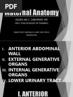 Gynecological Anatomy & Physiology | PDF | Vagina | Uterus