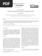 Palpation Tests For Effusion in The Knee Joint | PDF | Knee | Joints