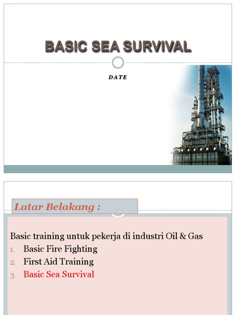 Basic Sea Survival | PDF