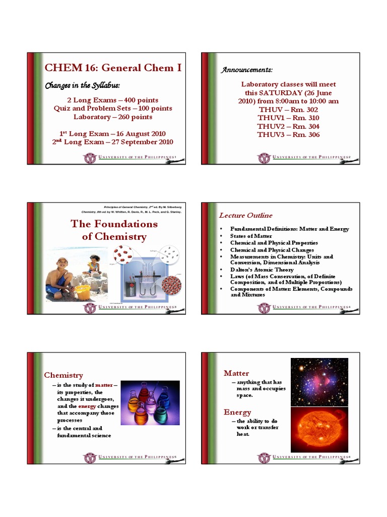 Fundamentals of Chemistry PDF | PDF | Matter | Chemical Compounds