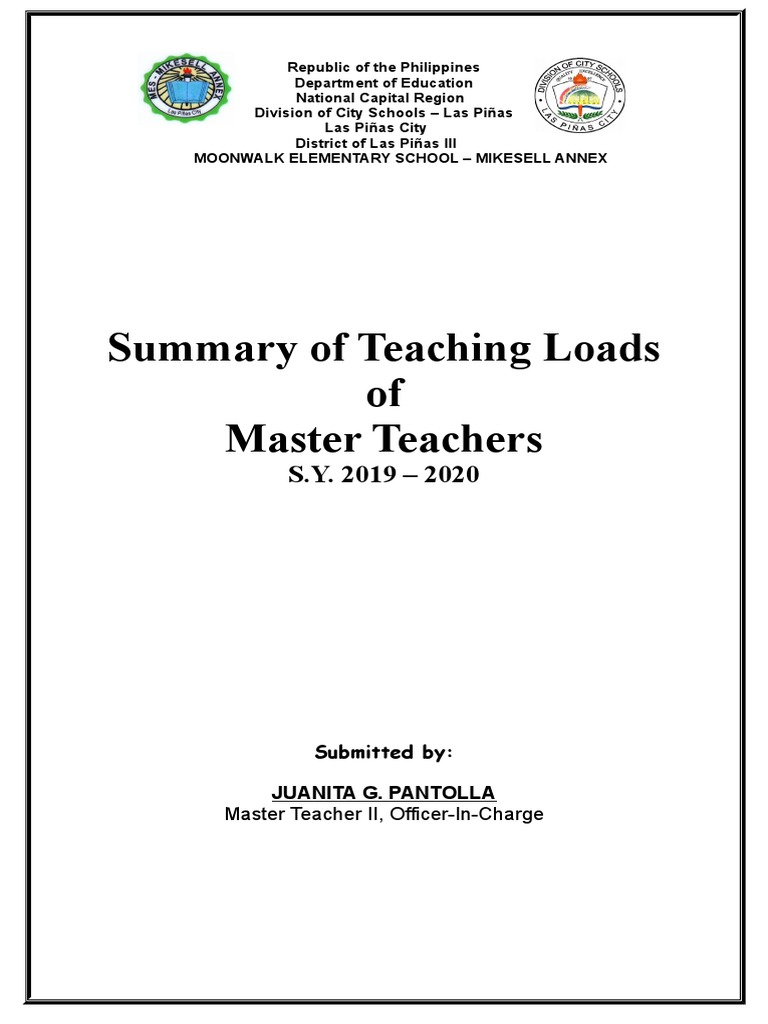 Ipcrf Cover Page '18-'19 | PDF