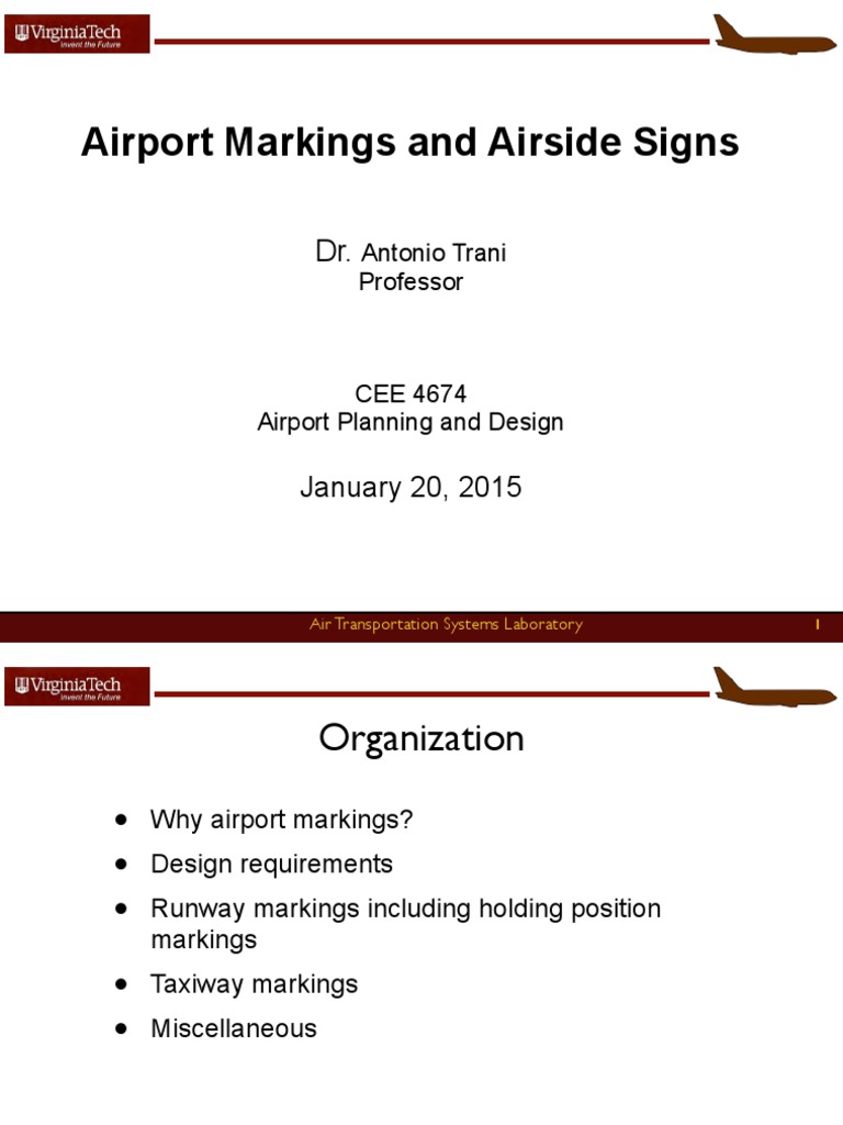 Airport Markings Signs 2015 Rfs | PDF | Runway | Airport