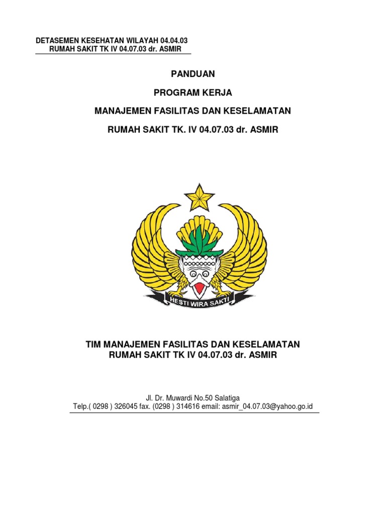 Program Kerja MFK (Rencana Induk) | PDF