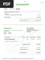 Invoice Tokopedia